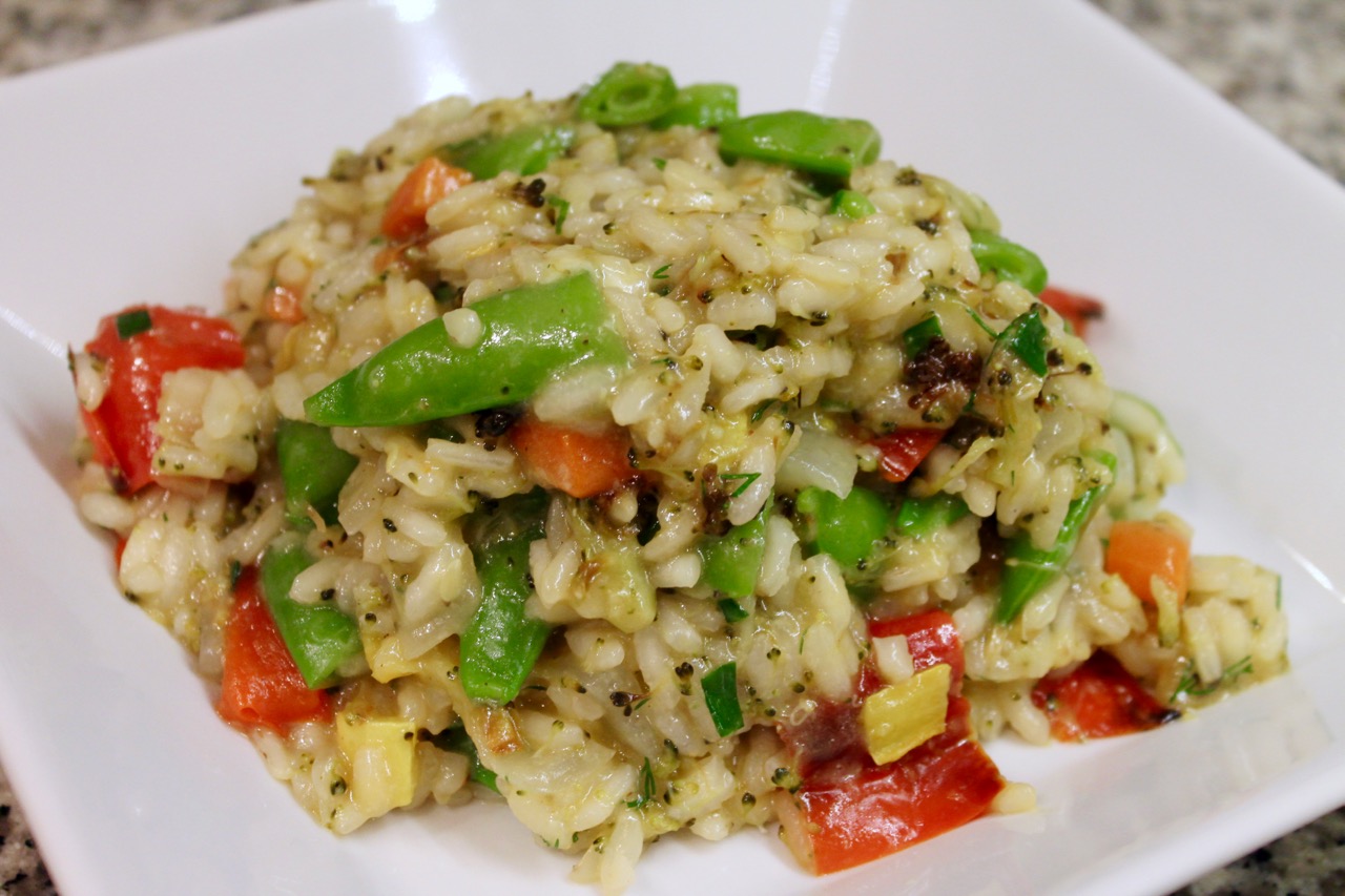 Il Risotto Primavera - Qualcosa di Cucina